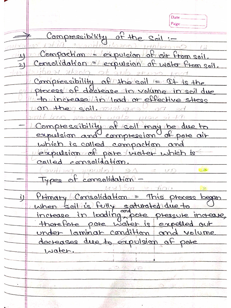 Soil Mechanics Notes | PDF