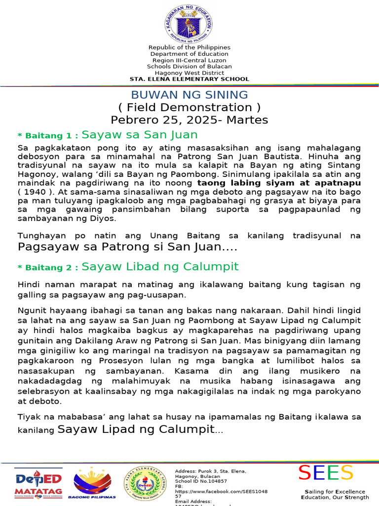 Introduction of Katutubong Awit | PDF