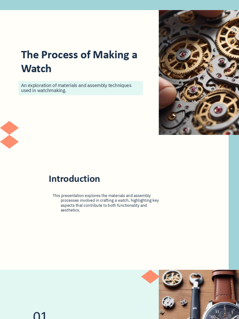 Watch Manufacturing Process Explained | PDF | Stainless Steel | Metals