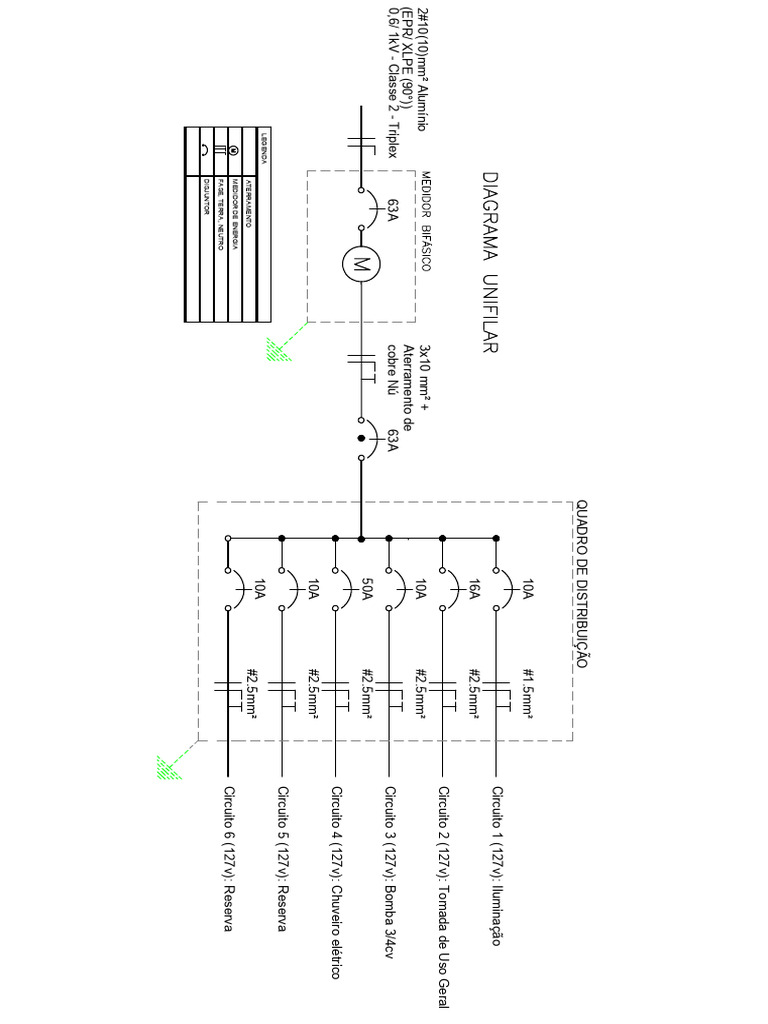 DIAGRAMA UNIFILAR (1) | PDF