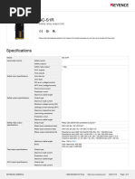 Gc-1000 Datasheet Keyence | PDF | Relay | Bipolar Junction Transistor