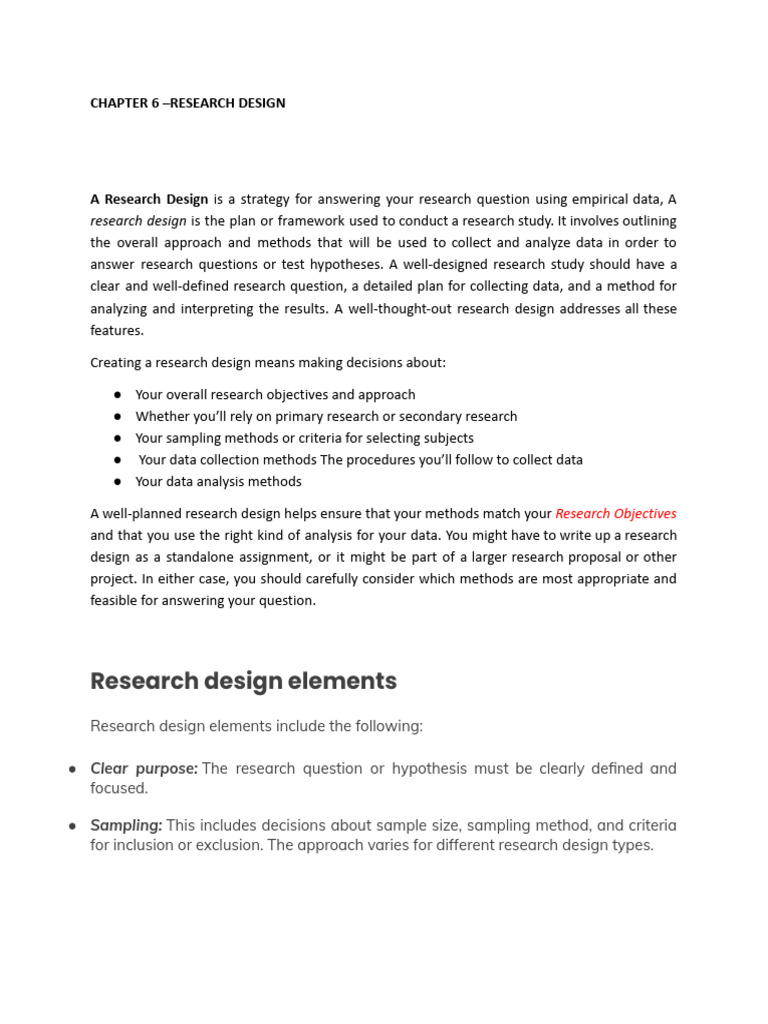 Chapter 6-Research Methods | PDF | Qualitative Research | Quantitative Research
