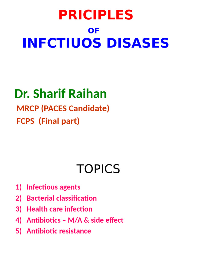 Principles of Infectious Diseases Guide | PDF | Methicillin Resistant ...