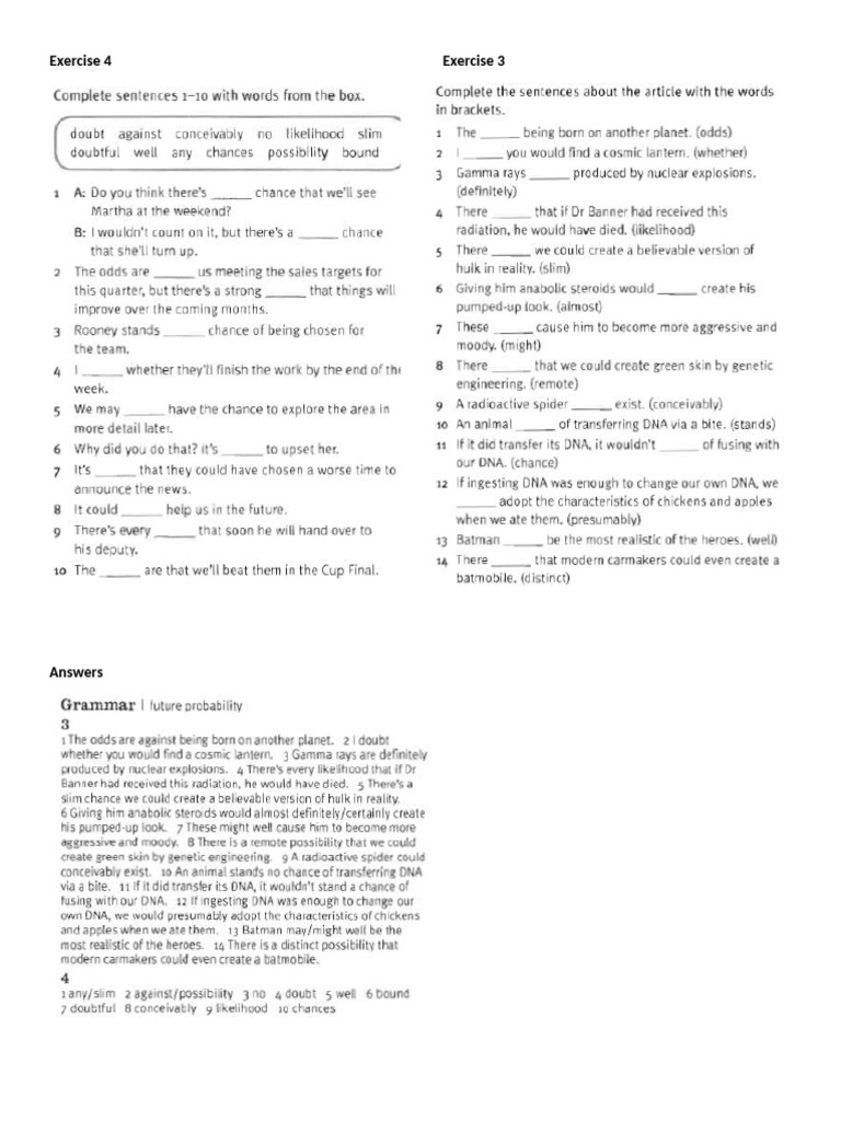 Unit 4 - Future Probability | PDF