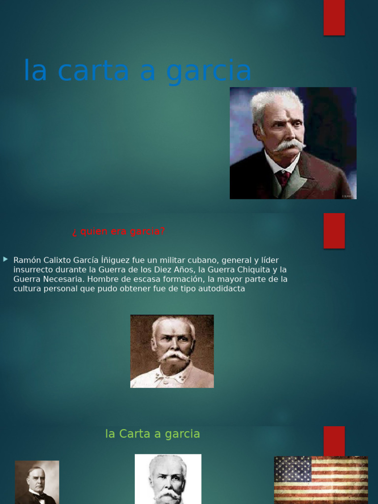 La Carta A Garcia Erik Felipe Galvan Moreno 801 | PDF | Cuba