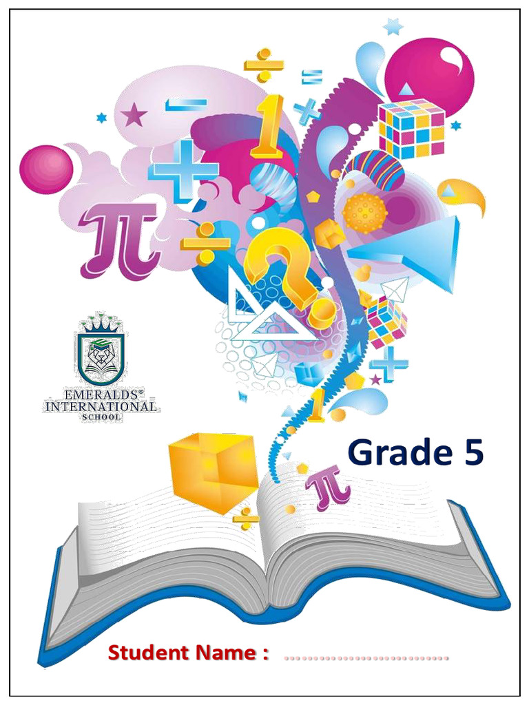 Grade 5 Math Revision Pack | PDF | Volume | Arithmetic