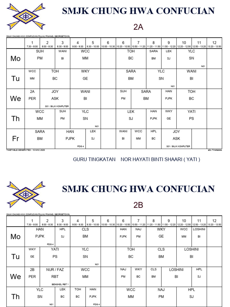 JW KELAS T2 15 MAC | PDF
