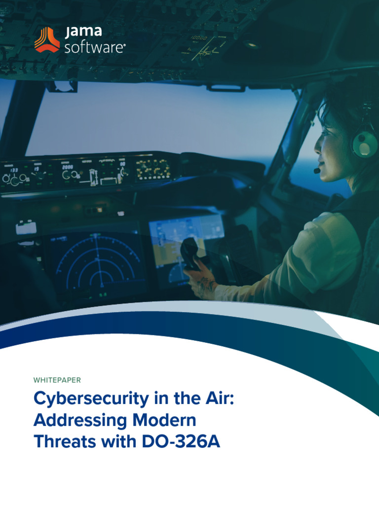 Cybersecurity in The Air Addressing Modern Threats With Do 326a | PDF ...