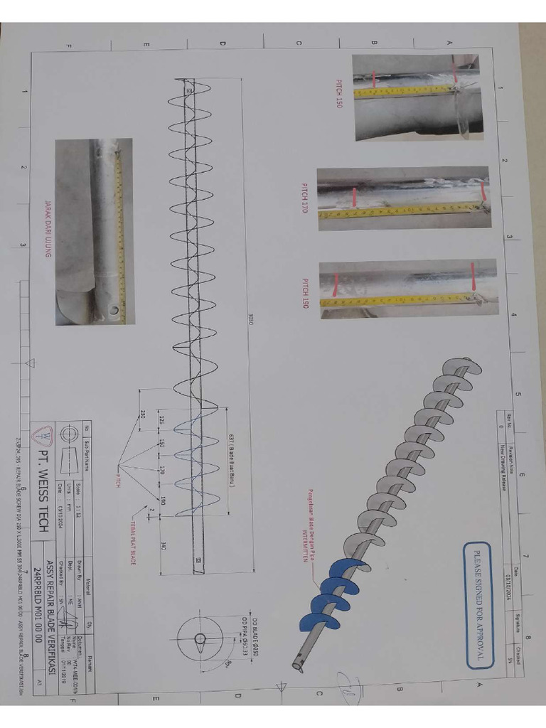 Gambar Verifikasi Screw | PDF
