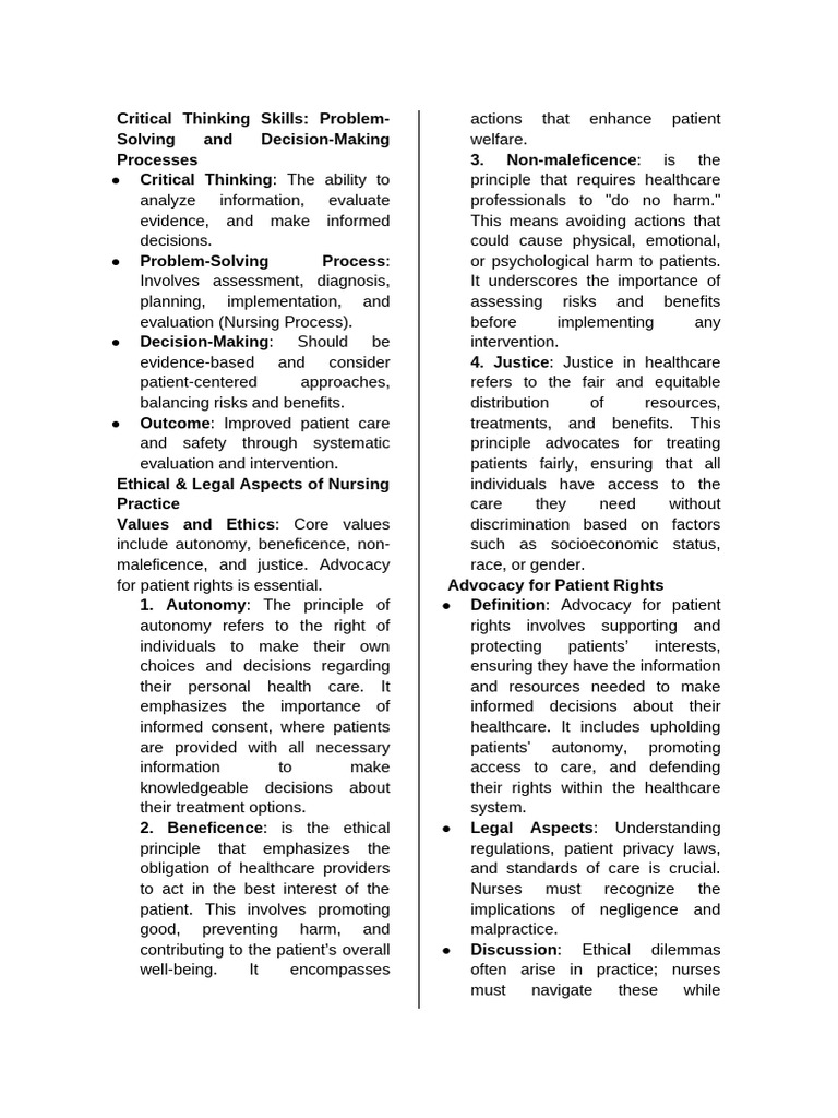 Critical Thinking Skills | PDF | Leadership | Autonomy