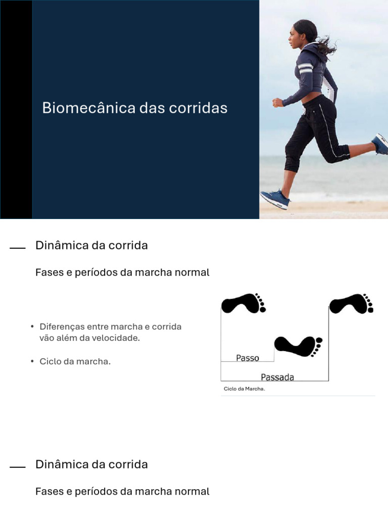 Biomecânica da Corrida: Fases e Variáveis | PDF | Cinemática | Joelho