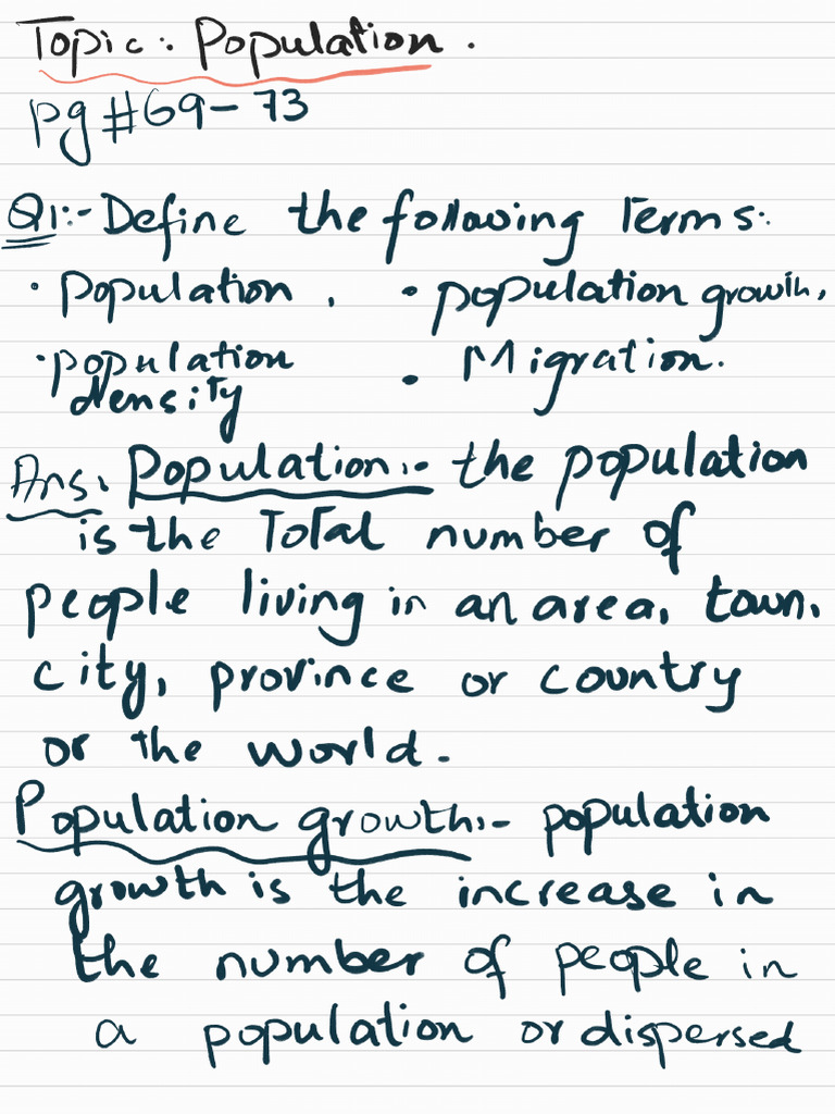 Population | PDF