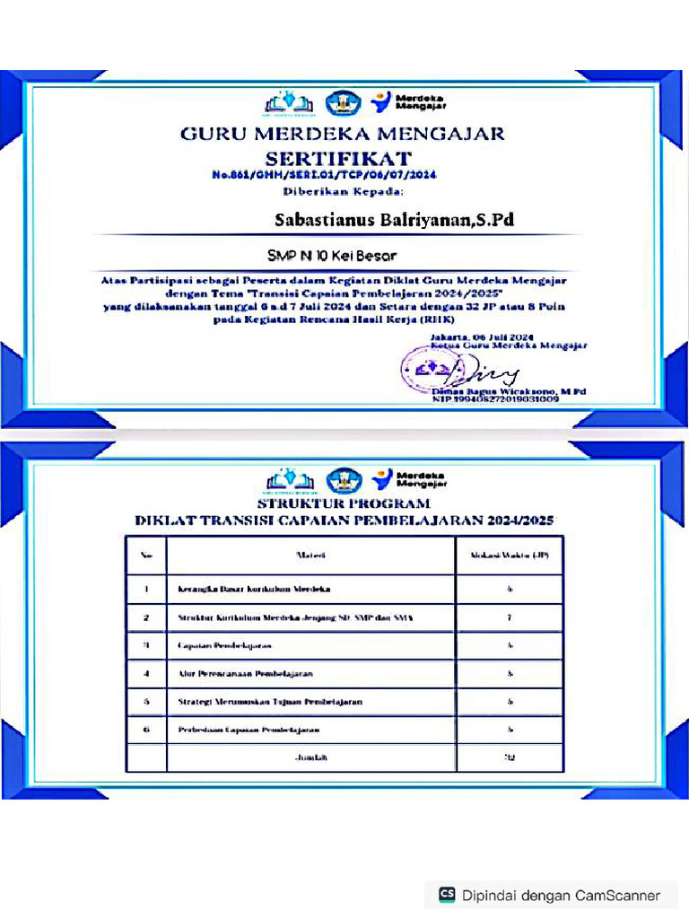 Sertifikat Bal | PDF