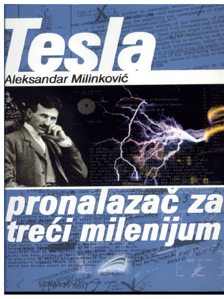 Aleksandar Milinkovic (2001) Tesla, Pronalazac Za Treci Milenijum | PDF