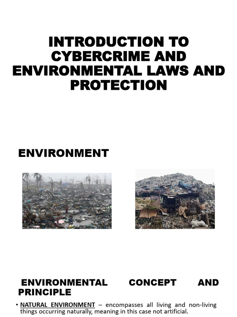 Week 11 Environmental Laws | PDF | Waste | Landfill