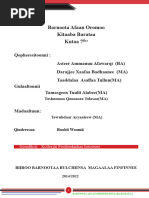 Qormaata A.oromoo Kutaa 6ffaa | PDF