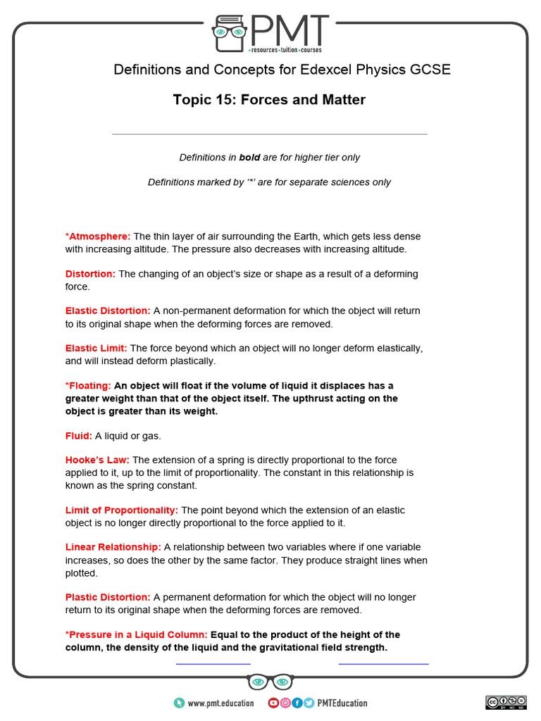 O Levels Force and Motion | PDF | Buoyancy | Force