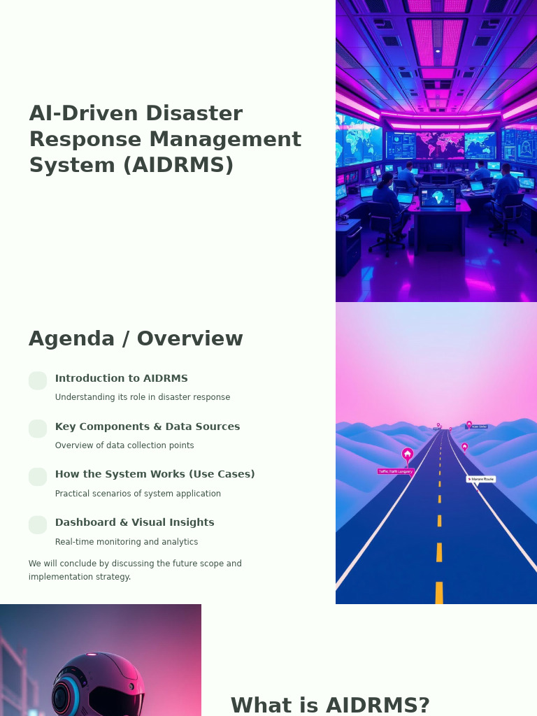 AI Driven Disaster Response Management System AIDRMS | PDF | Analytics ...