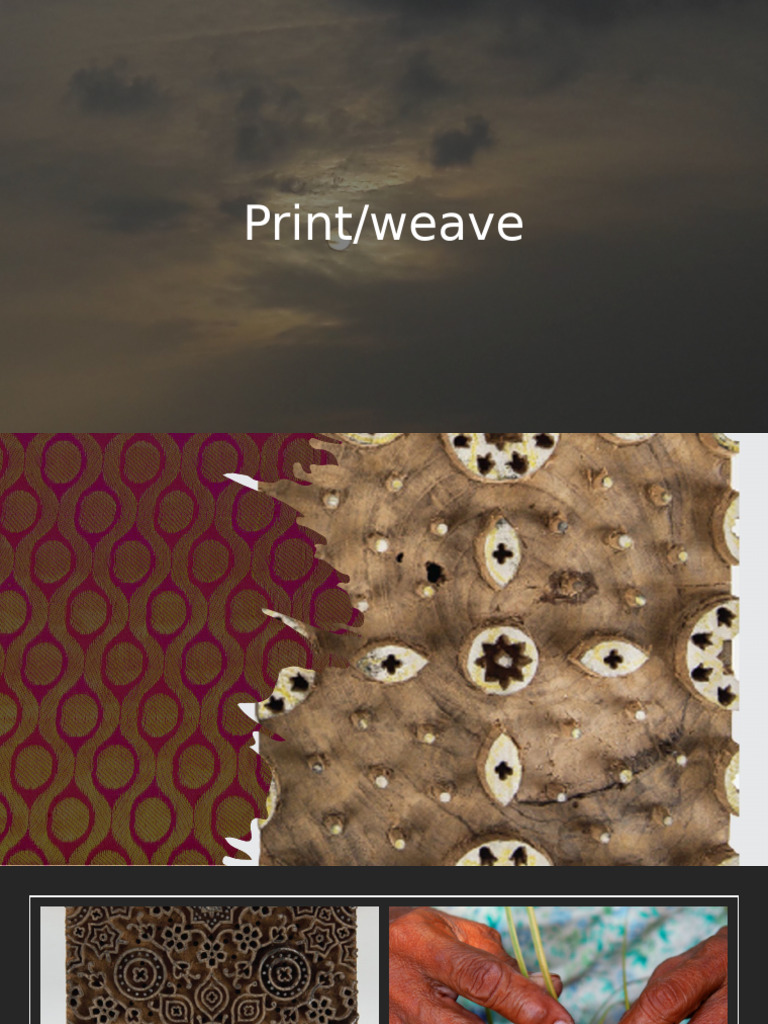 Print or Weave | PDF