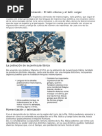 Historia y Evolución del Latín | PDF | latín | imperio Romano