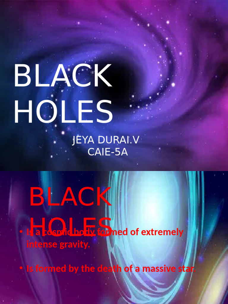 Black Holes | PDF