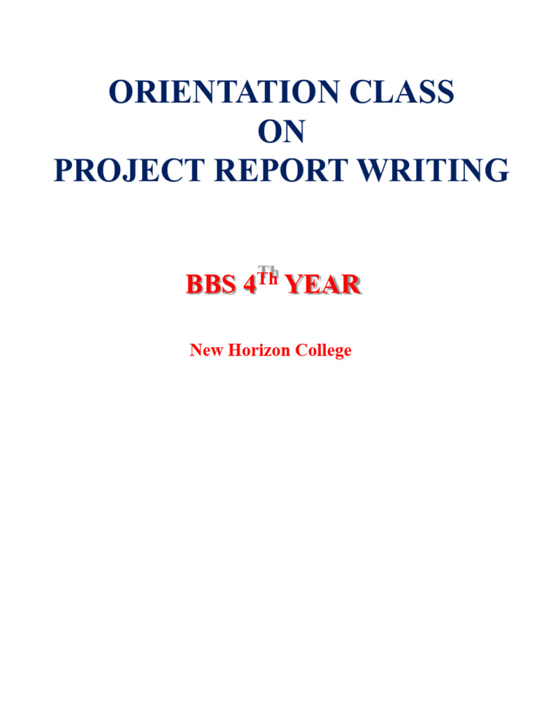 BBS Project Report Writing | PDF | Statistics | Sampling (Statistics)