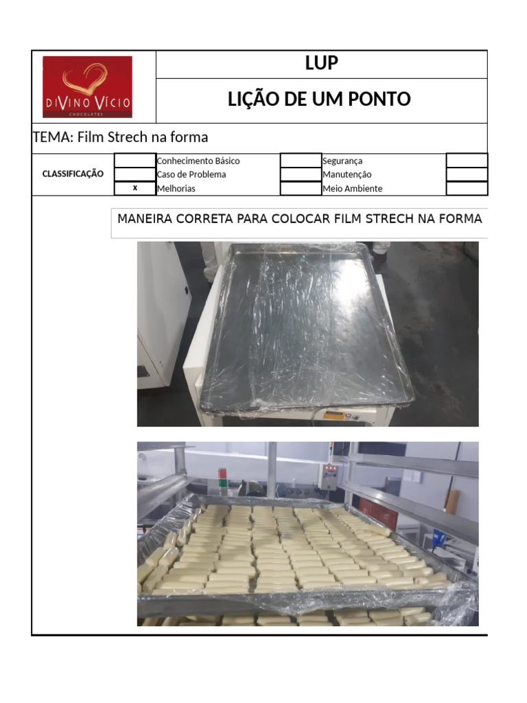 LUP - Film Strech Na Forma | PDF