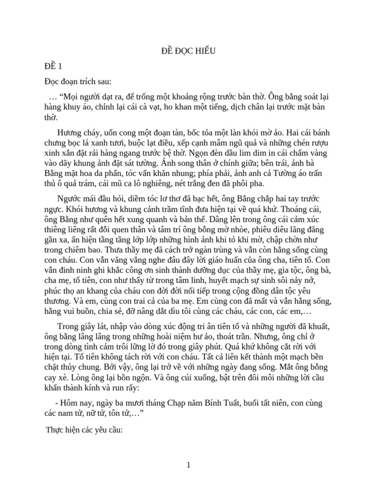 On Doc Hieu (Thơ, Tieu Thuyet) | PDF