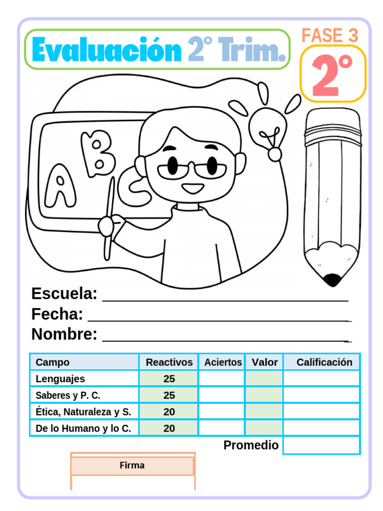 2° Examen T2 WORD IMP MARZO | PDF