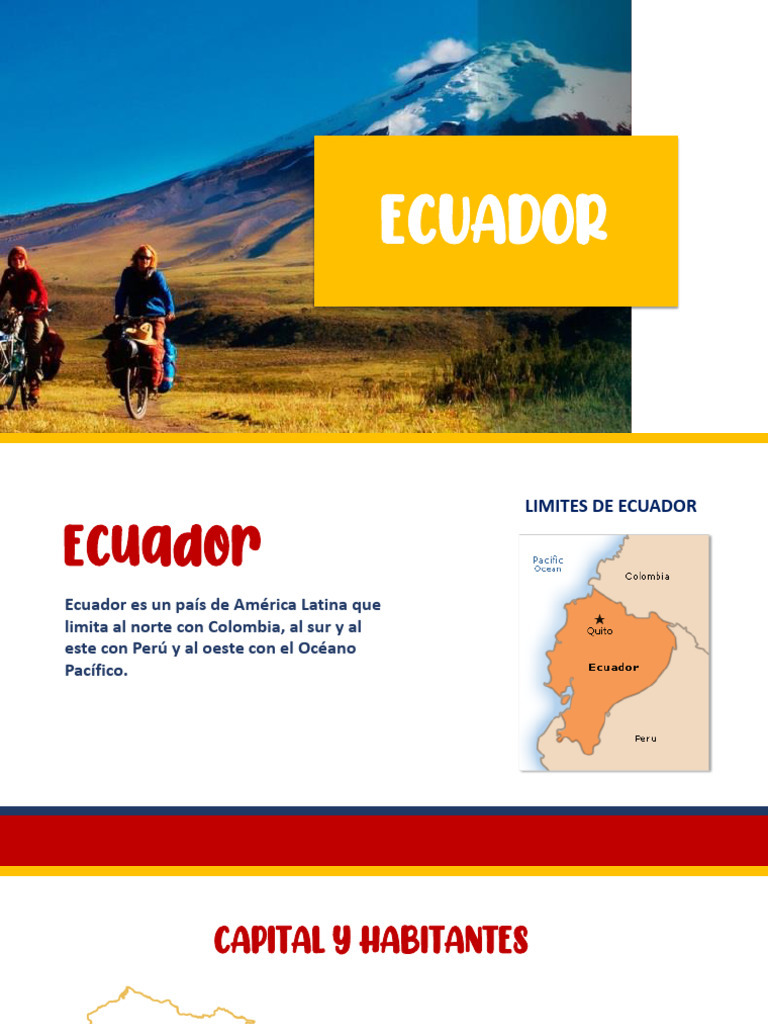 Cultura y Geografía de Ecuador | PDF | Ecuador