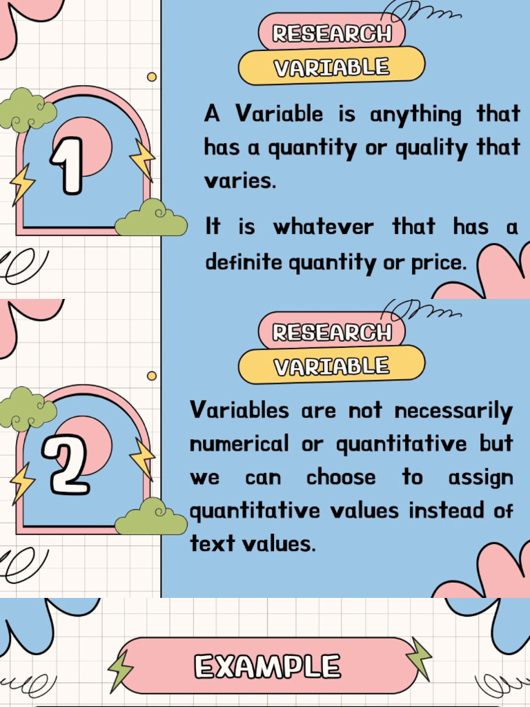 Variables-Independent Dependent | PDF