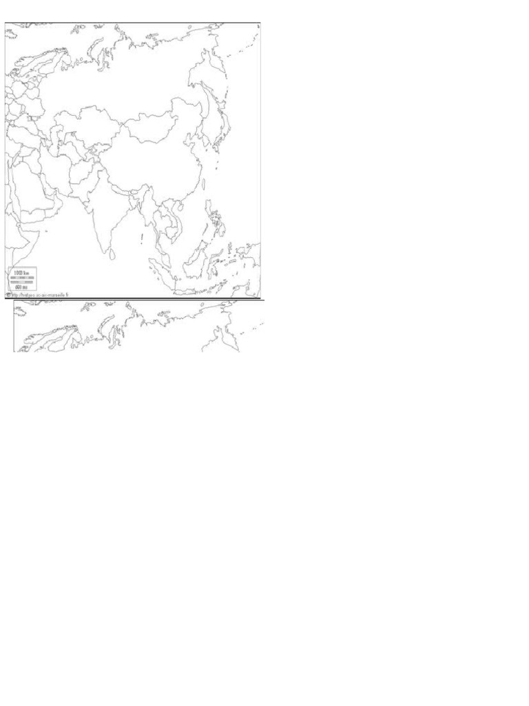 Asia Mapa Politico | PDF