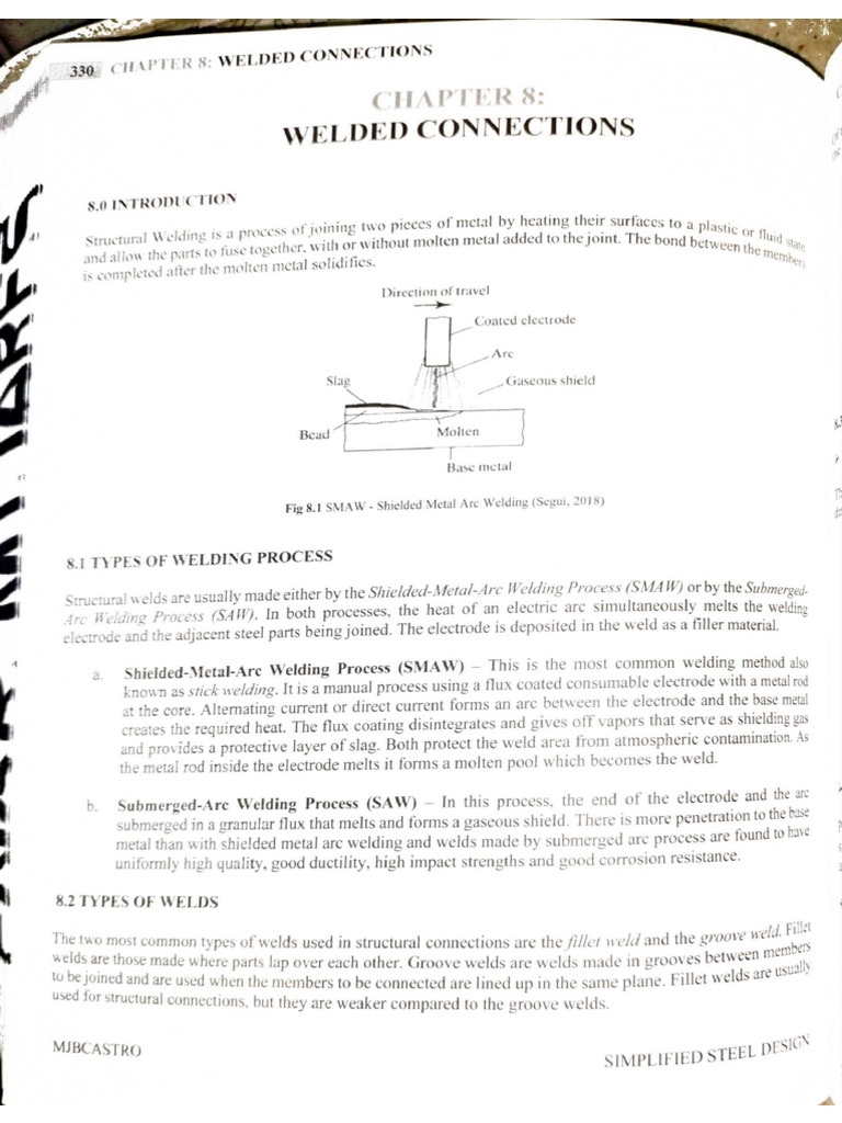 Steel Design Welded Connections | PDF