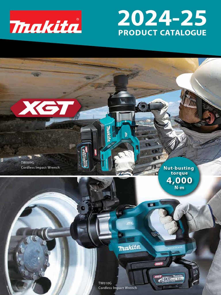 Makita Catalogue 2024 View | PDF | Battery Charger | Tools