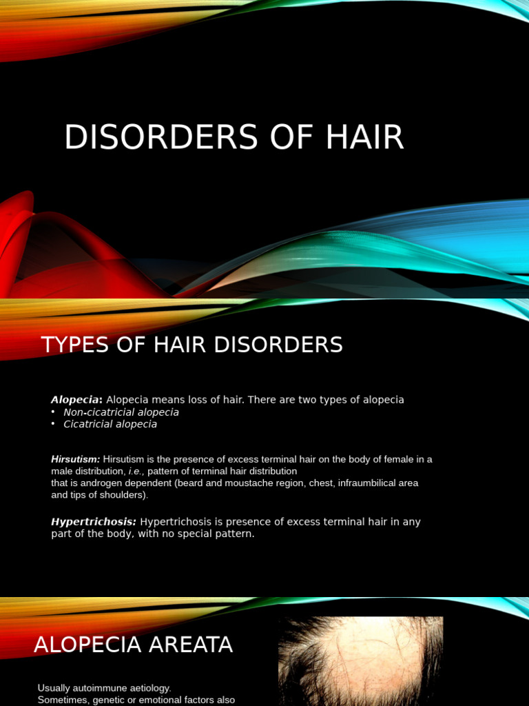 Overview of Hair Disorders and Types | PDF