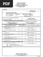 CS Form No. 7 Clearance Form Revised 2018 | PDF | Business