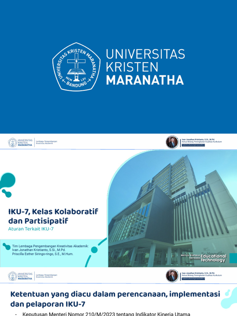 Penjelasan IKU-7 | PDF