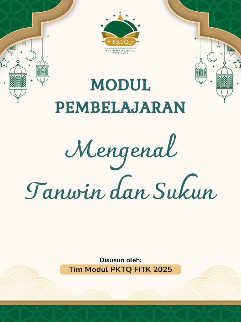 Modul 2 - Mengenal Tanwin Dan Sukun | PDF