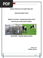 Project Proposal To Dairy Farm and Milk Processing Plant | PDF | Milk ...
