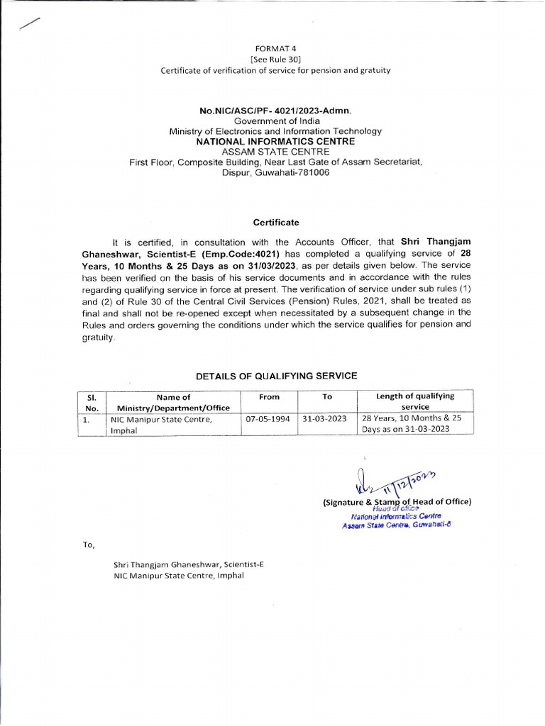 Form 6 A | PDF