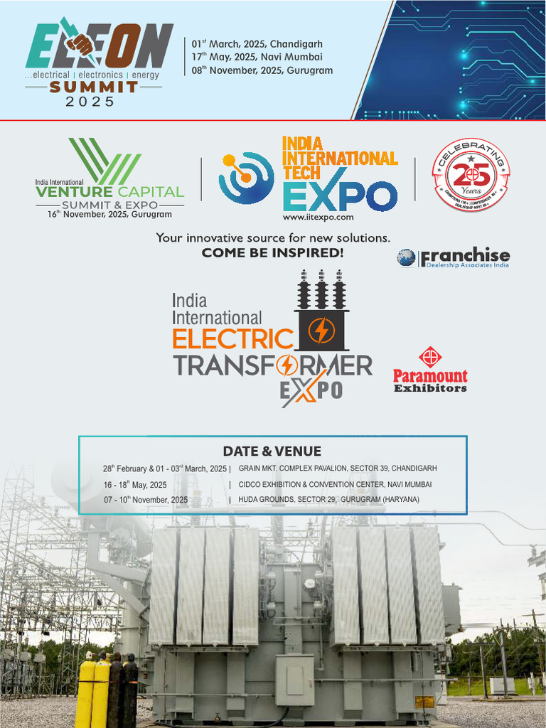 Transformer Exhibition Schedule 2025 | PDF