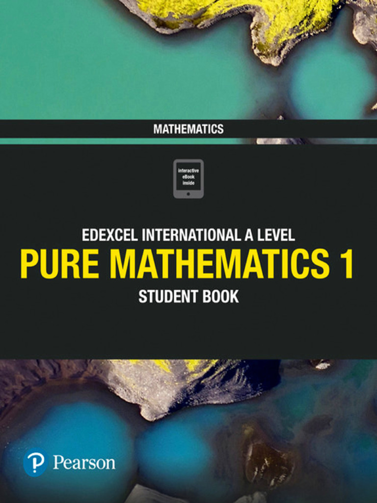 Edexcel International A Level Mathematics Pure Mathematics 1 p1 Student ...
