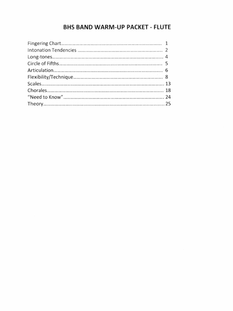 Flute Packet | PDF