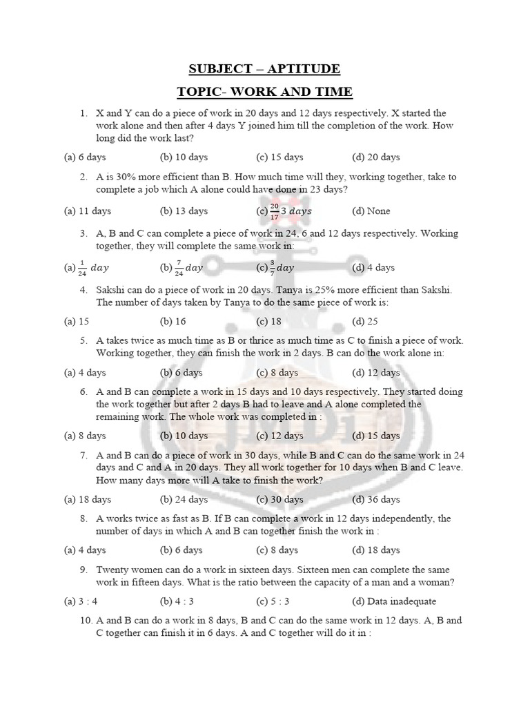 Sakshi's Work Efficiency and Comparisons | PDF