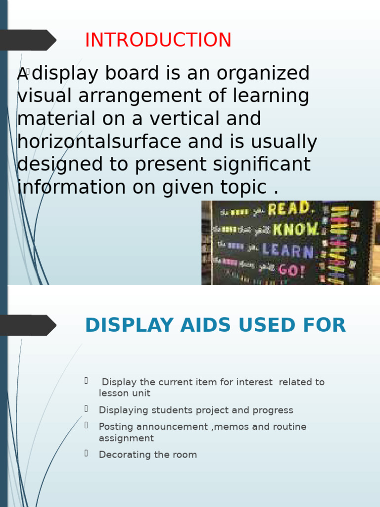 DISPLAY AIDS | PDF