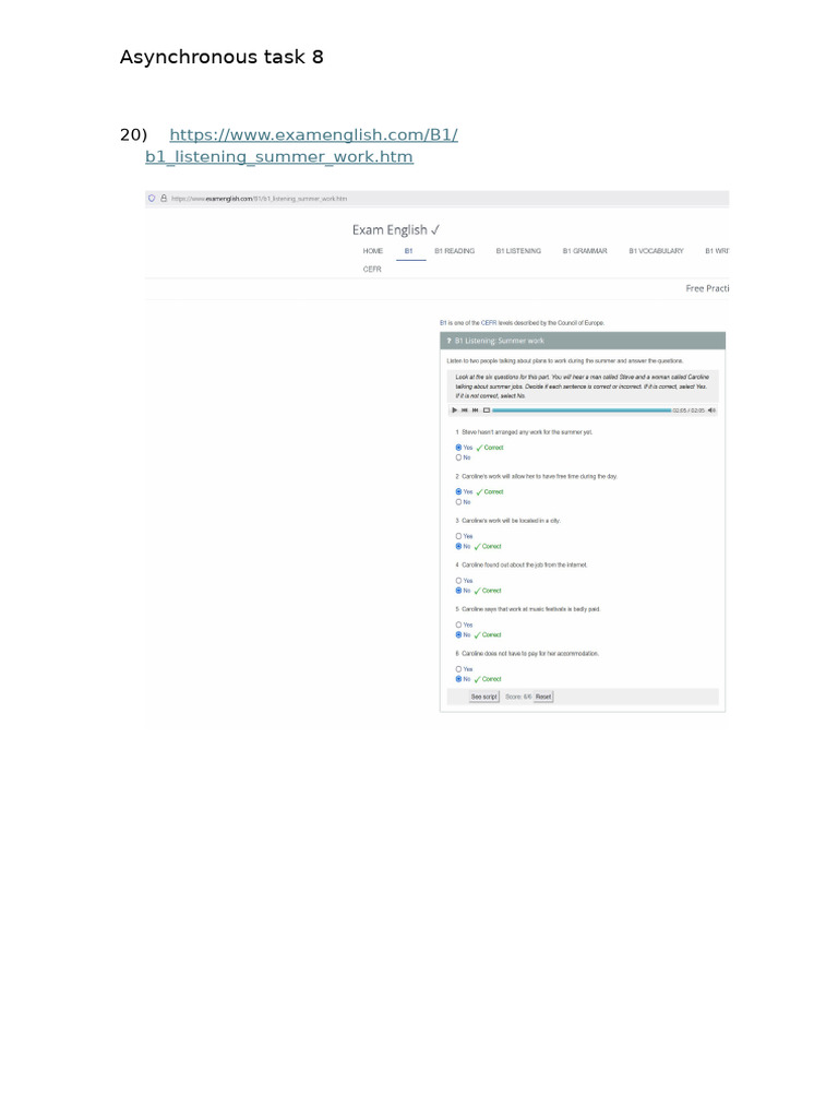 Asynchronous Task C114 - No7 | PDF