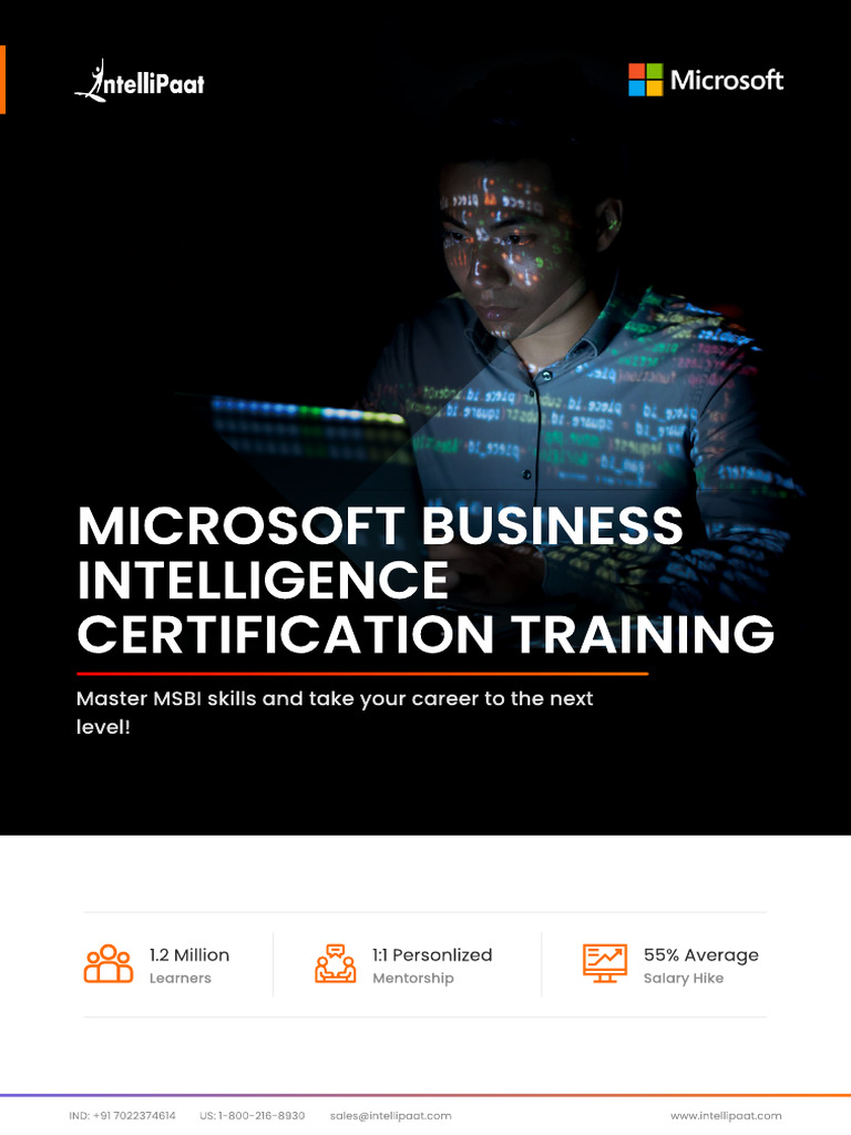 Microsoft Business Intelligence Training | PDF | Information Technology Management | Information ...