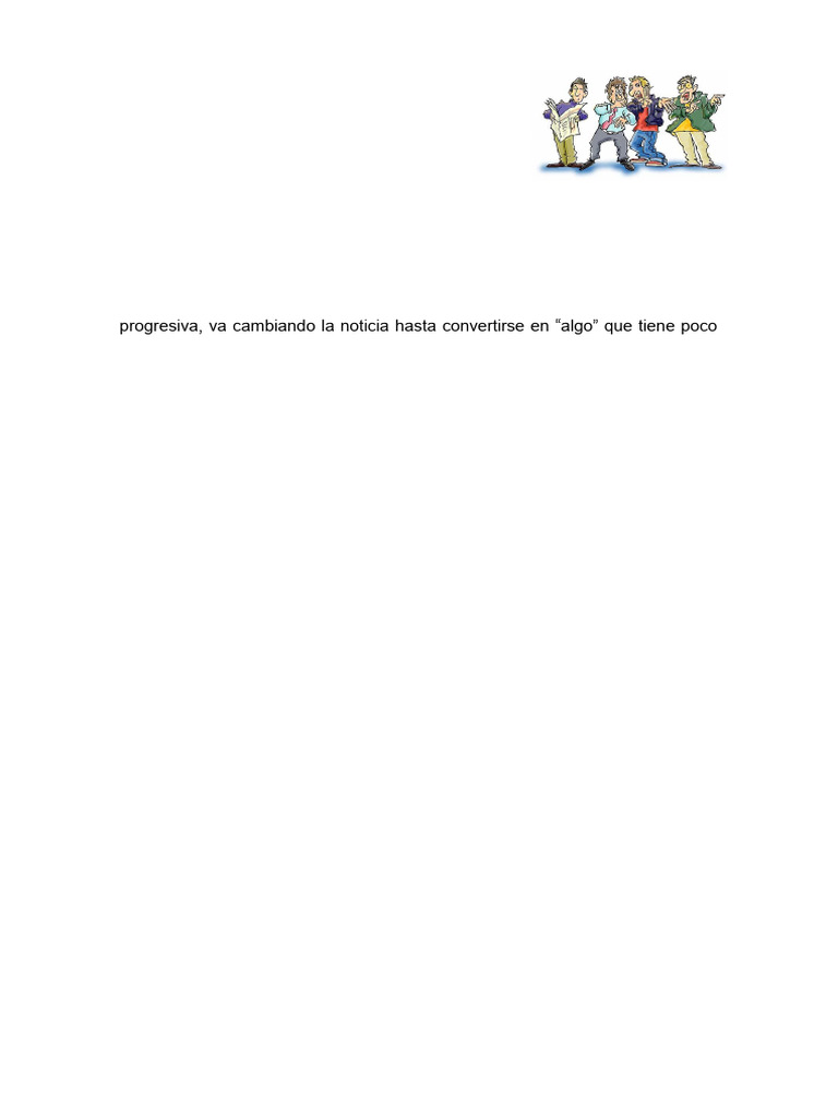 Dinámica del Rumor y su Distorsión | PDF