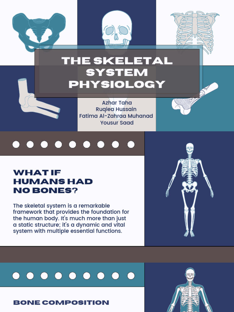 The Skeletal System Education Presentation in Green Yellow Simple ...