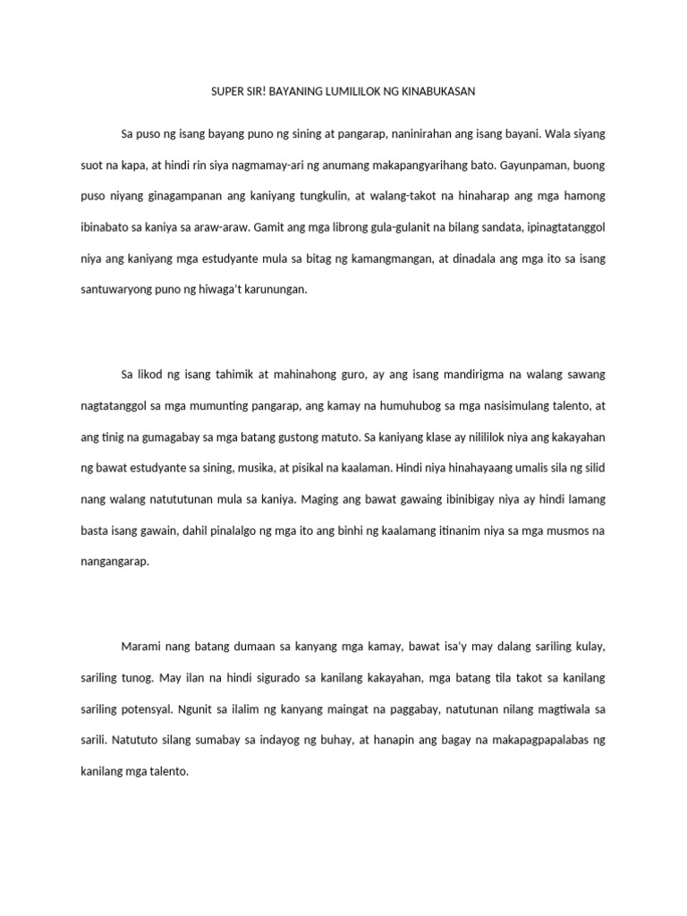 Super Sir | PDF